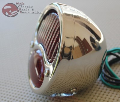 Ford Model A Hotrod Chopper Motorcycle Duolamp License Plate Tail Light ...