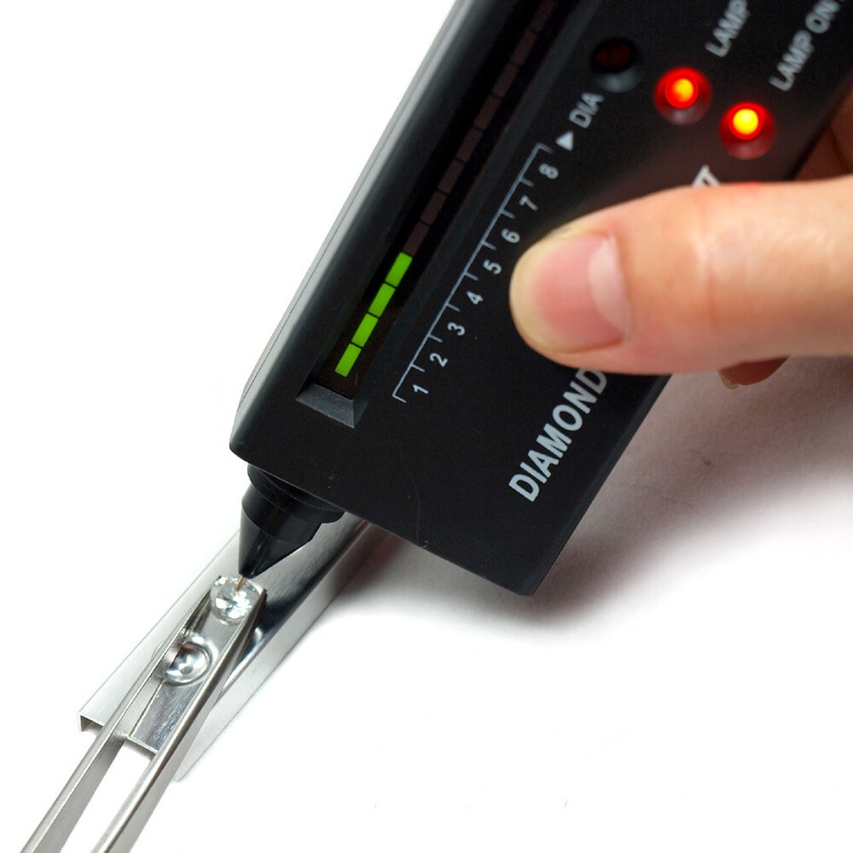 Jeweler Tool Kit - Portable Diamond Tester & 40X-25mm LED Loupe ...