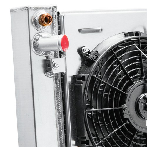 3-Row Radiator w/Shroud Fan For 94-95 CHEVROLET S10 BLAZER GMC SONOMA ...