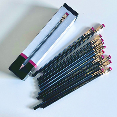 FULL BOX 12 Pencils - 2022 Blackwing Eras - Arrow Ferrule | eBay