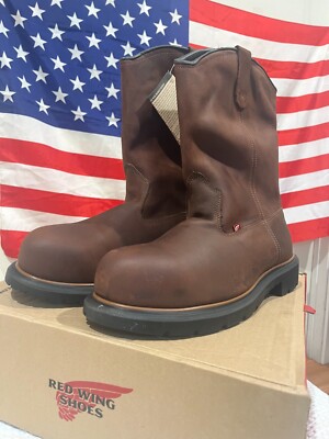 Red Wing DynaForce MADE IN USA 11-inch Safety Toe Pull-On Boot 2272 ...