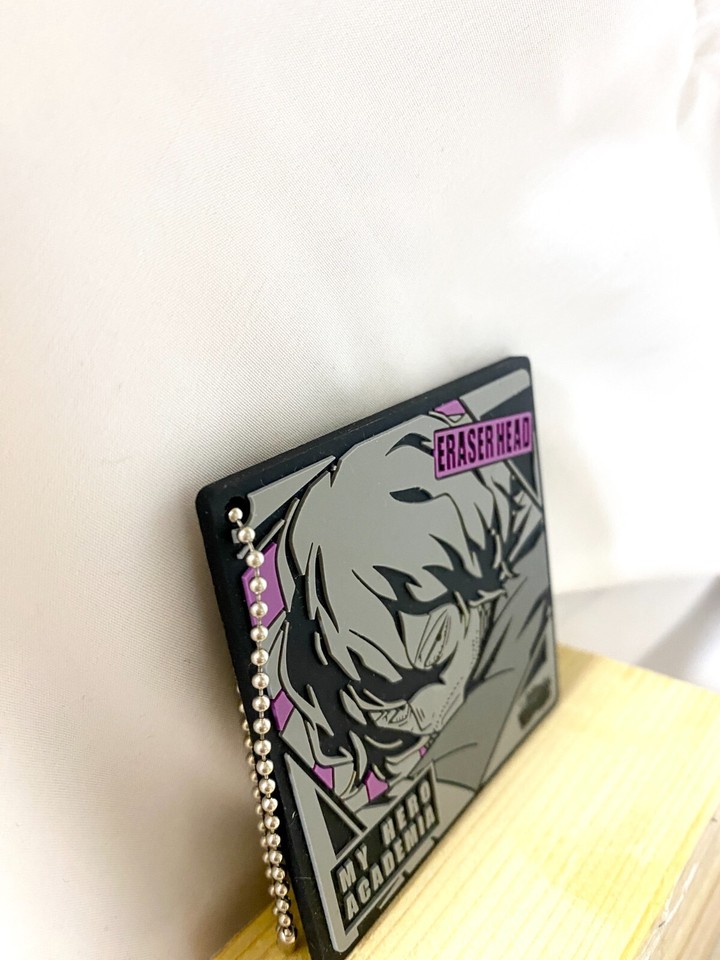 Eraser Head My Hero Academia MHA Rubber Keychain Strap Bandai Namco ...