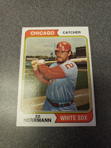 1974 Topps Ed Herrmann . Chicago White Sox #438 | eBay
