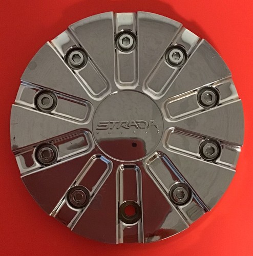 ONE USED STRADA WHEELS CHROME CUSTOM WHEEL CENTER CAP PD-CAPSX-S10 ...