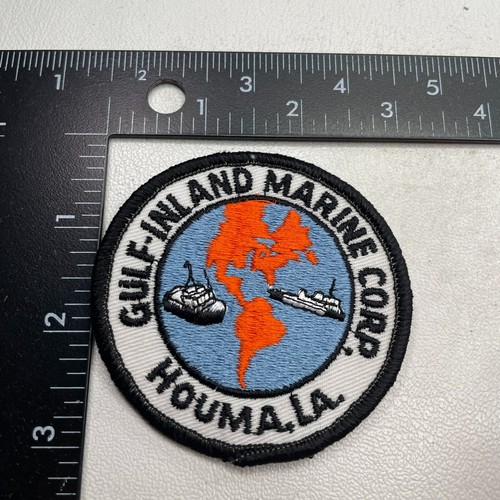 Louisiana GULF-INLAND MARINE CORP HOUMA LA Patch 27MV | eBay