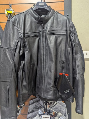 MEN'S CAN-AM BRODE LEATHER RIDING JACKET | eBay