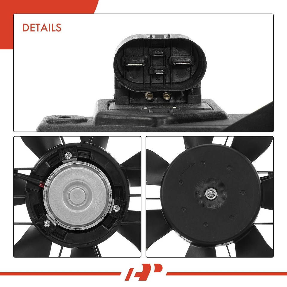 A-Premium 2x Radiator & Single Cooling Fan Assy Kit for Chevy Cruze ...