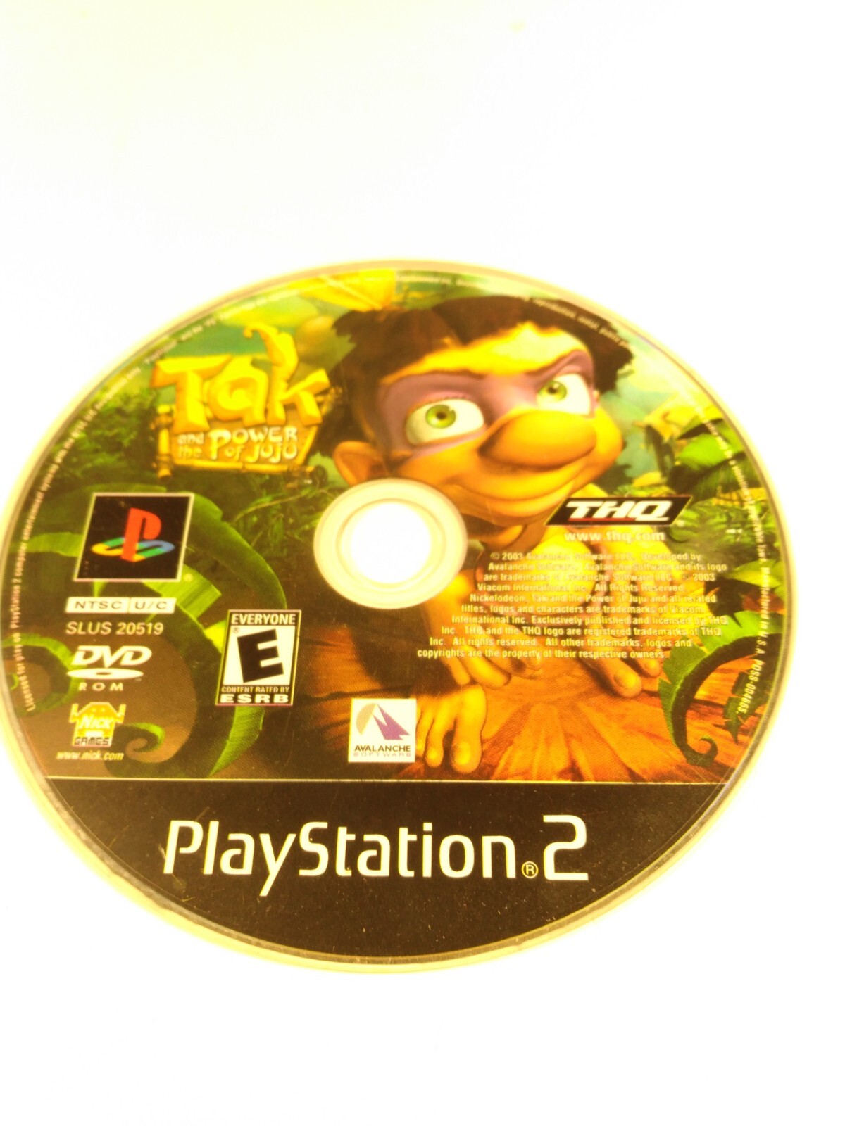 Tak and the Power of Juju (PlayStation 2 PS2) Game Disc Only | Tested ...