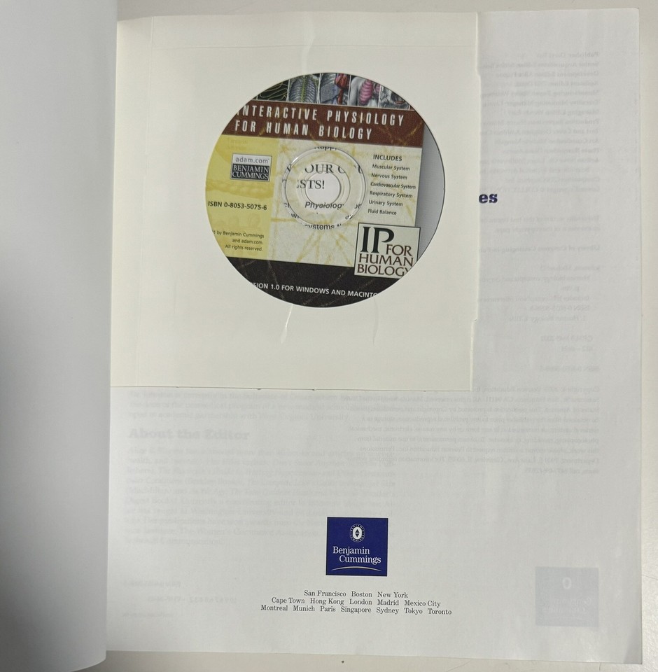 Human Biology by Michael D. Johnson Textbook Paperback Book Medicine ...