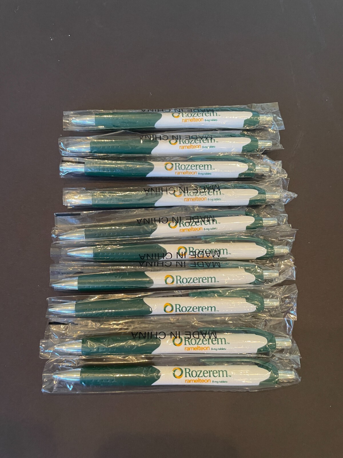 Lot of 10 Rozerem Pharmaceutical / Drug rep pens in original packaging ...