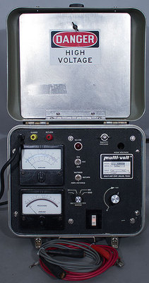 Biddle/Multi-Amp/Megger/Multi-Volt MG-25/25A Megohmmeter 2.5 kV DC, 50k ...