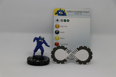 Heroclix - Hiro's Shadow Scout 007 - Yu-Gi-Oh! Series 1 - Common W ...