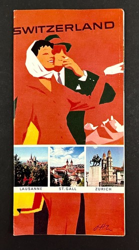 1960s Switzerland Lausanne St Gall Basel Best Way To See Vintage Travel ...