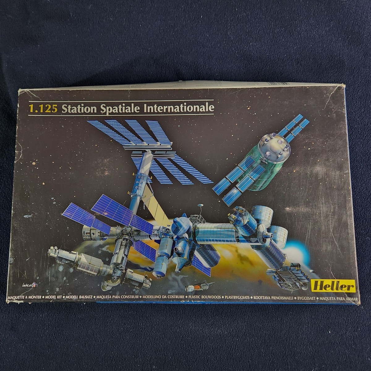 Maqueta Skylab En Ebay Heller 1:125 ISS International Space Station