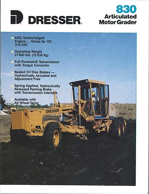 Manuals & Brochures - Equipment Brochure Dresser