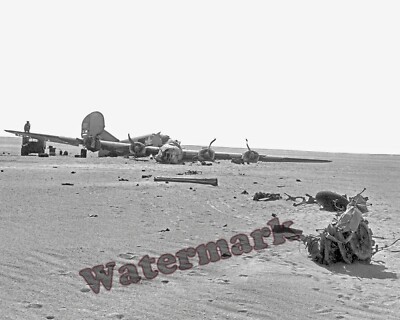 WWII B-24 Liberator Lady Be Good Libya 1959 Crash Site 8x10 Photo | eBay