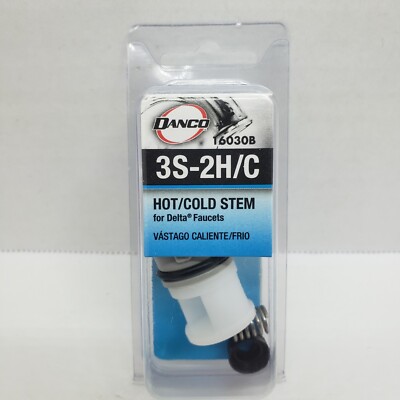 DANCO Faucet Stem 3S-2H/C for Delta Hot & Cold Faucets #16030B | eBay