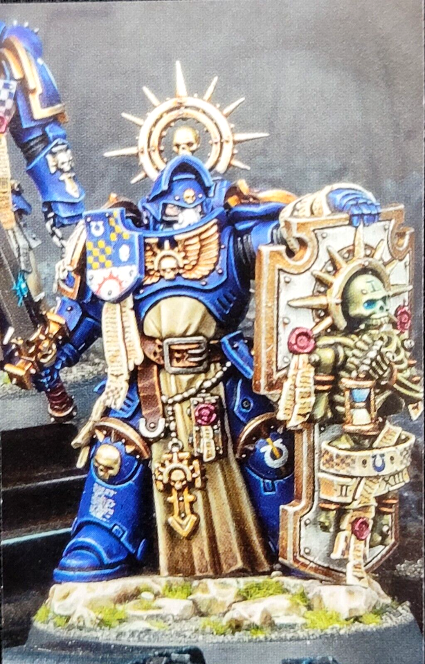 Captain Relic Shield Space Marines Bladeguard Storm Indomitus Warhammer ...