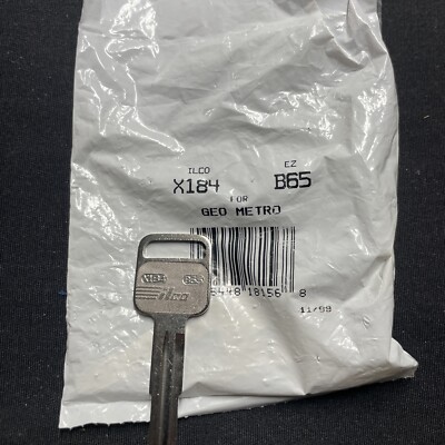 1- Replacement Car Key Blank For Chevrolet GMC W4 W5 Isuzu Geo Honda ...