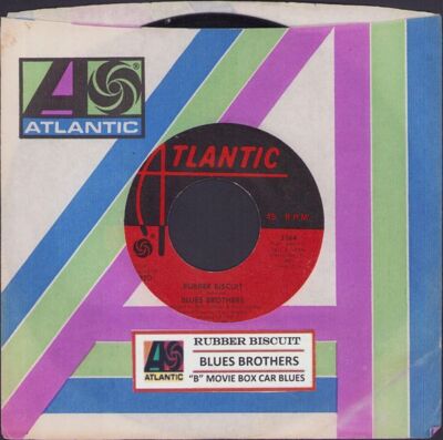 Blues Brothers - Rubber Biscuit Atlantic 3564 Vinyl 45 rpm Record | eBay