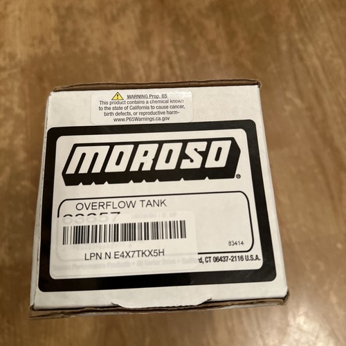 Moroso Radiator Recovery Overflow Tank Catch Can 1 Quart Capacity 63657 ...