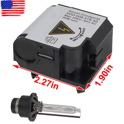 New for Hella 5DD 008 319-50 Xenon Igniter & HID D2S Light Bulb Kit ...