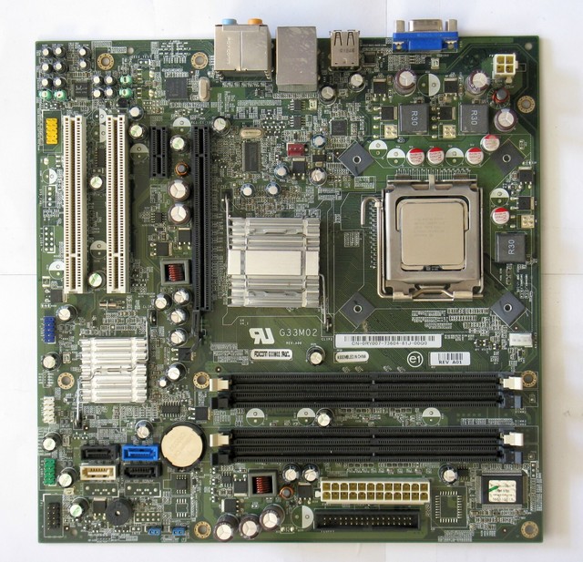 Dell Inspiron G33m02 Rev A00 Socket 775 Motherboard 0RY007 for sale ...