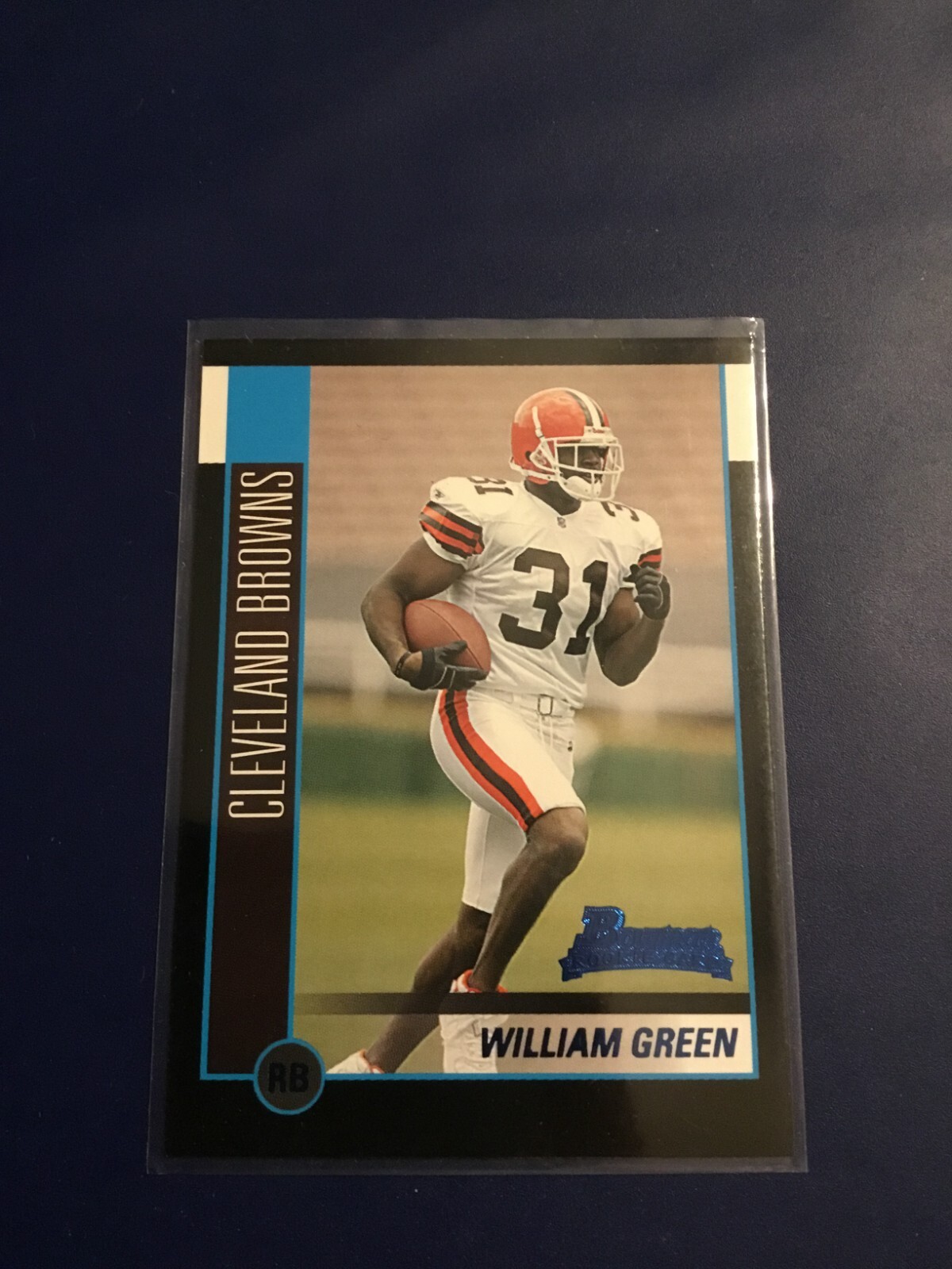 2002 Bowman # 137 WILLIAM GREEN Rookie Cleveland Browns Great Card ! | eBay