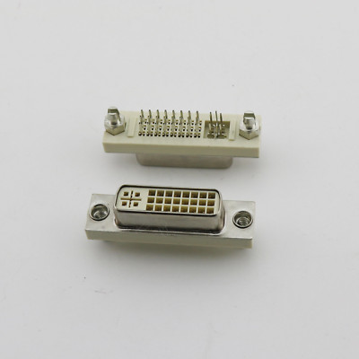 1pcs DVI 24+5 Female Jack Straight DIP PCB Mount Solder Connector ...