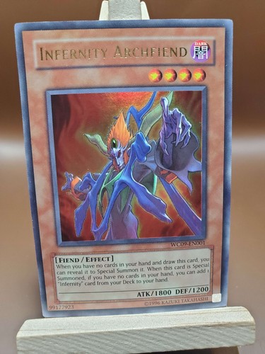 LP Infernity Archfiend WC09-EN001 Ultra Rare English Light Play Yugioh ...