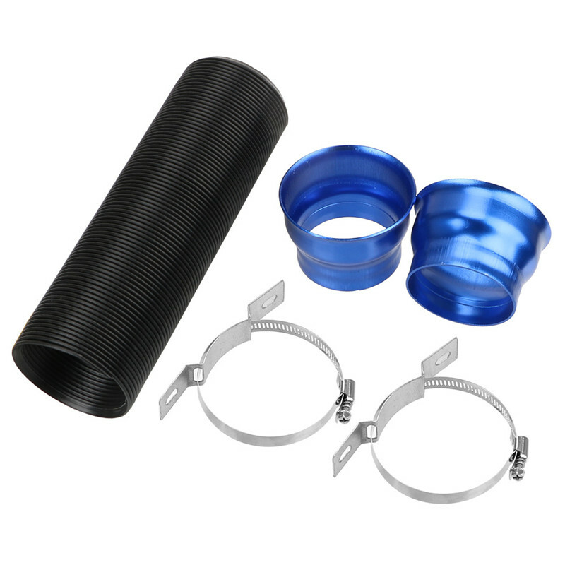 Universal Flexible Car Engine Cold Air Intake Hose Inlet Ducting Feed ...