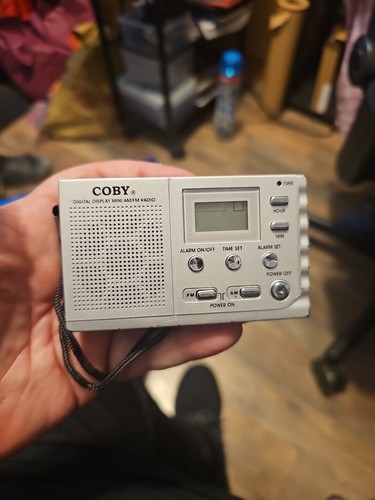 Coby CX53 Digital Display Mini Am/Fm Radio & Alarm Clock Tested | eBay