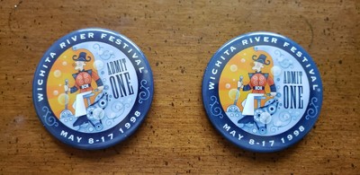 1998 Wichita River Festival Button | eBay