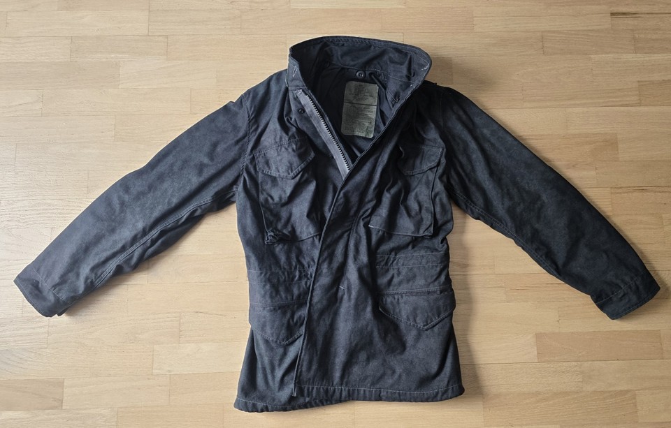 M65 Field Jacket UCP DYED Black & Green SMALL REGULAR USGI ACU | eBay
