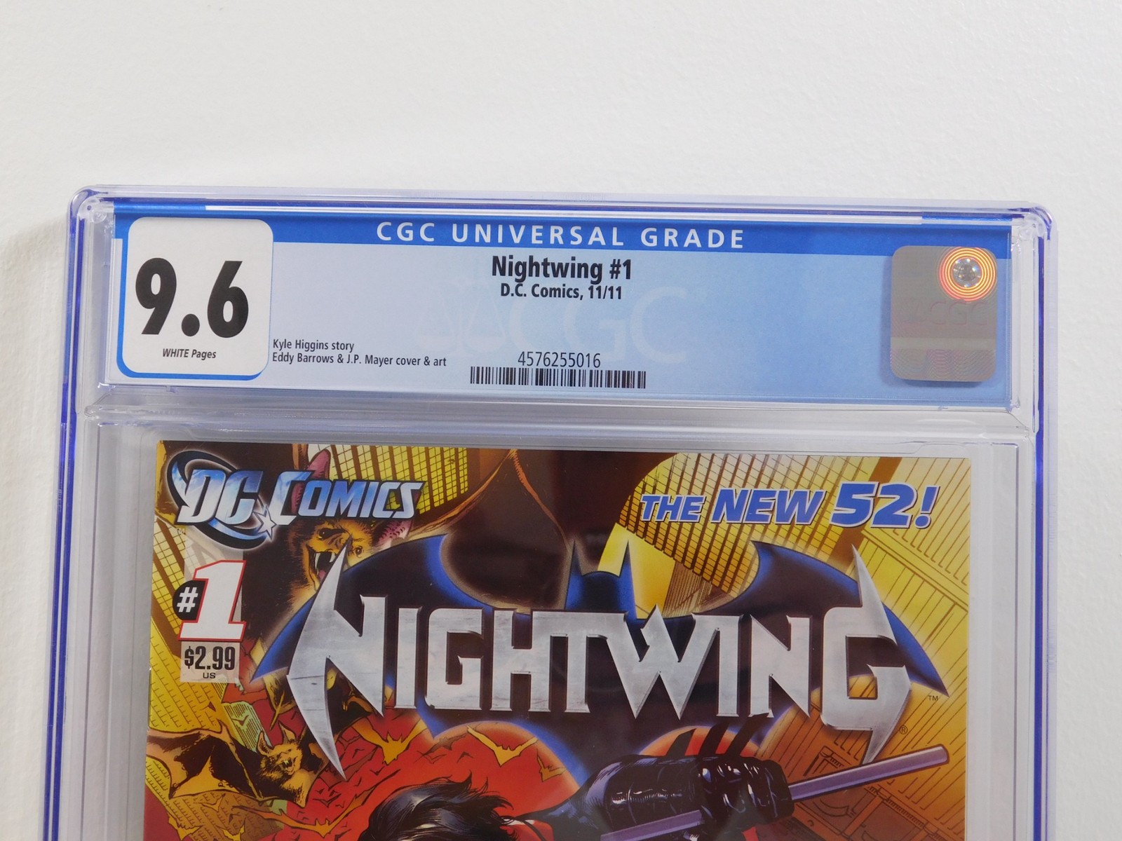 2011 Nightwing #1 CGC 9.6 DC Comics New 52 First Printing 1st App Saiko ...