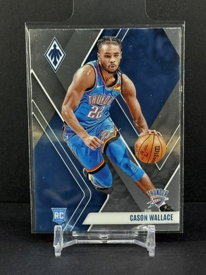 Cason Wallace Rookie 2023-24 Panini Phoenix #291 RC Oklahoma City ...