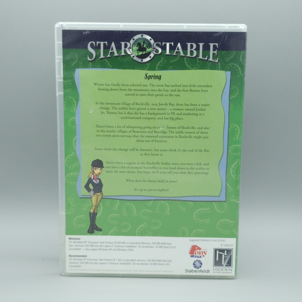 Star Stable The Spring Riders PC Game 2008 – Hidden Entertainment | eBay.de