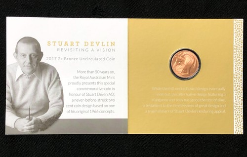 2017 Stuart Devlin Revisiting a Nation 2 cent uncirculated specimen ...