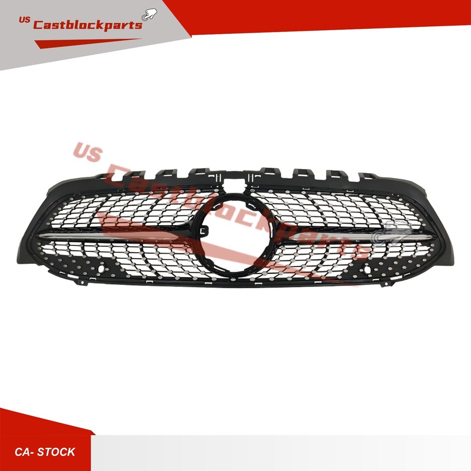 For 2019-2022 Mercedes-Benz W177 A Class A200 A220 Front Grille Grille ...