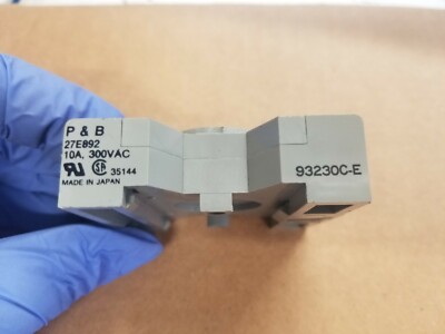P&B/Potter & Brumfield 27E892 Relay Socket/Base 10A 300VAC | eBay