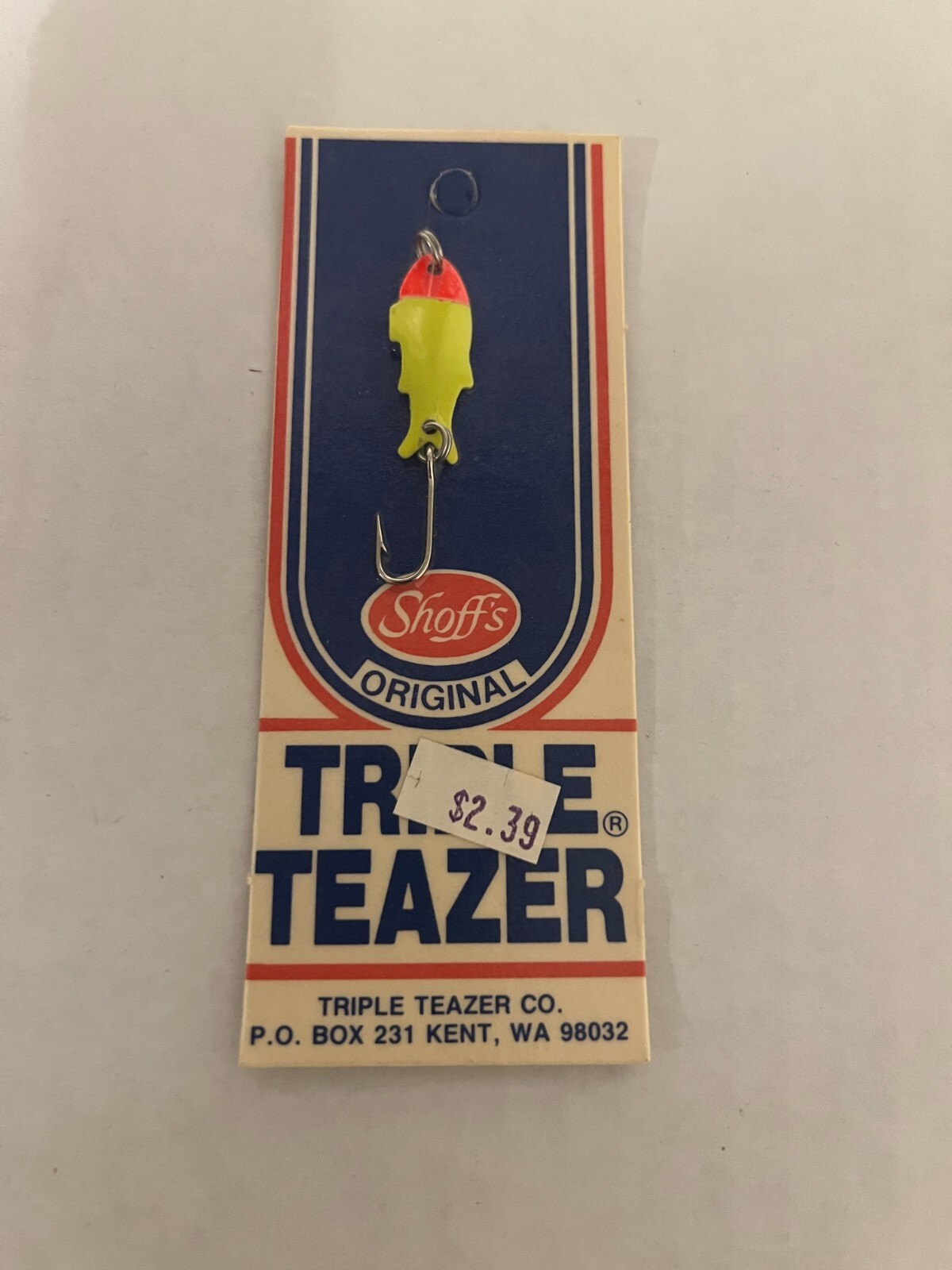 Vintage Shoff’s 1-1/4 Inch 1/32 Oz Triple Teaser Fishing Lure NIP | eBay