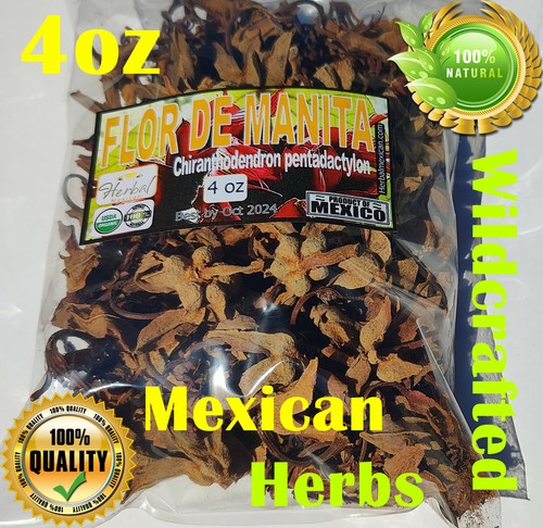 Flor de Manita Devils Hand Flower Herbal Tea Chiranthodendron ...