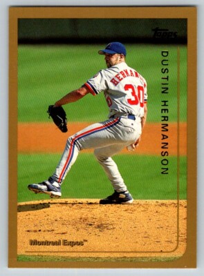 1999 TOPPS DUSTIN HERMANSON MONTREAL EXPOS #255 | eBay