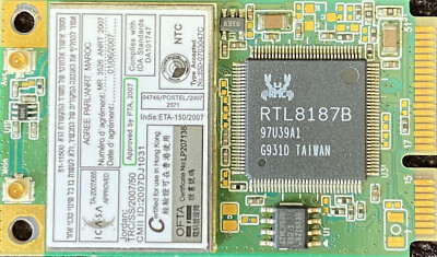 Realtek RTL8187B Laptop wifi card | eBay