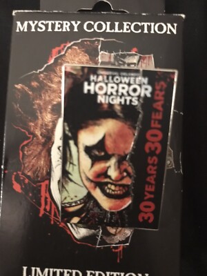 Universal Halloween Horror Nights 30 Years 30 Fears Mystery Pin Chance ...