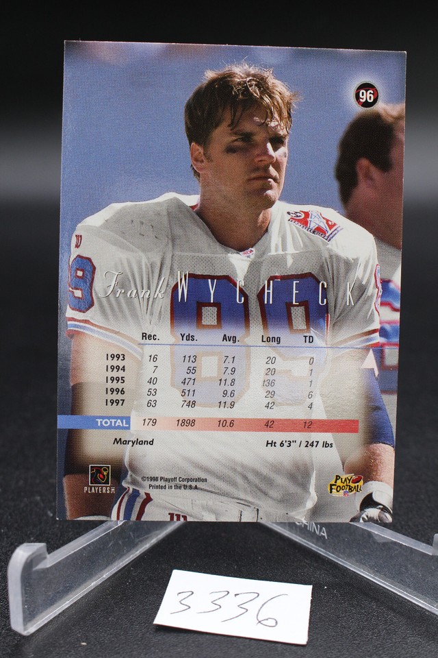 1998 Playoff Prestige Retail Football#96 Frank Wycheck | eBay