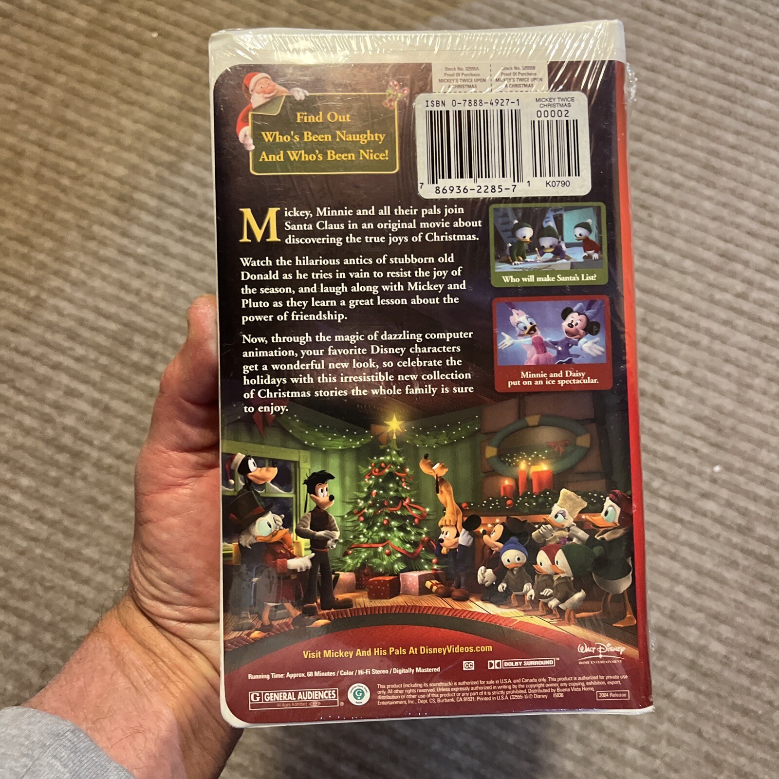 Mickeys Twice Upon A Christmas (VHS, 2004) for sale online | eBay