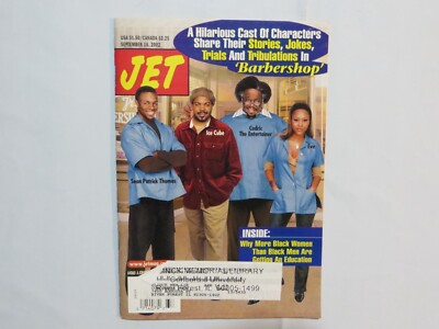Jet Magazine Back Issue September 16 2002 Ice Cube Cedric The ...