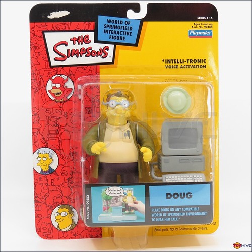 The Simpsons Doug World of Springfield series 16 figure by Playmates ...