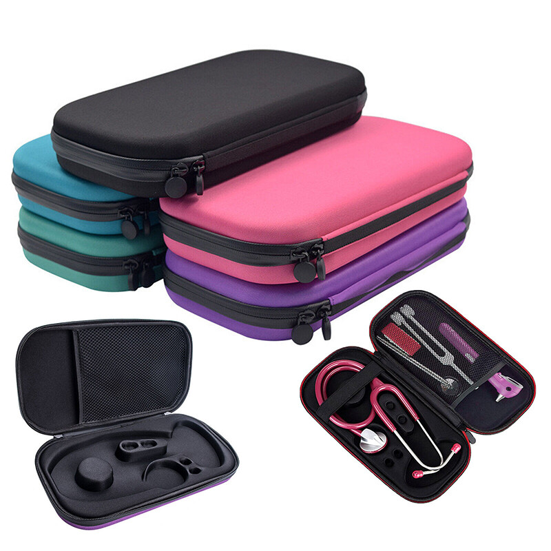 1PC Carry Travel Medical Organizer Stethoscope Hard Storage Box Case ...